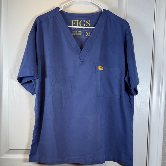 Figs | Shirts | Figs Blue Vneck Top Surgeon Pharmacist Doctor Nurse ...